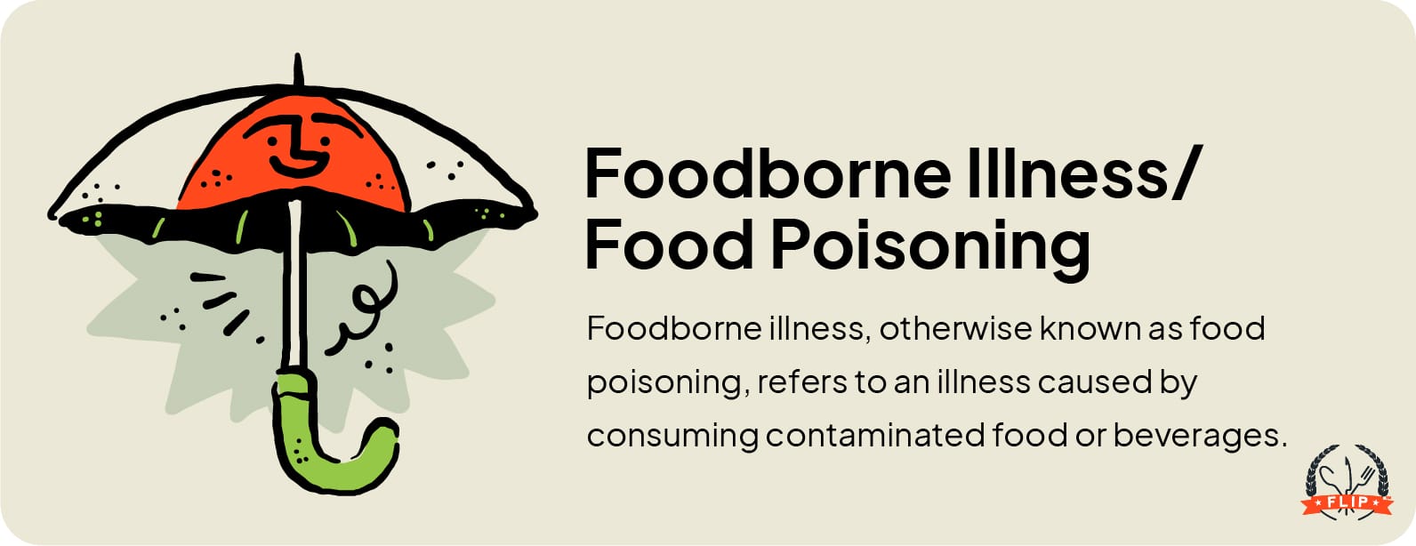 Foodborne Illness/Food Poisoning Definition - FLIP